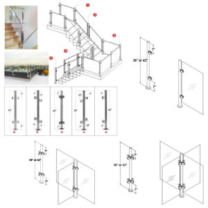 Glass Railing – Top Hardware