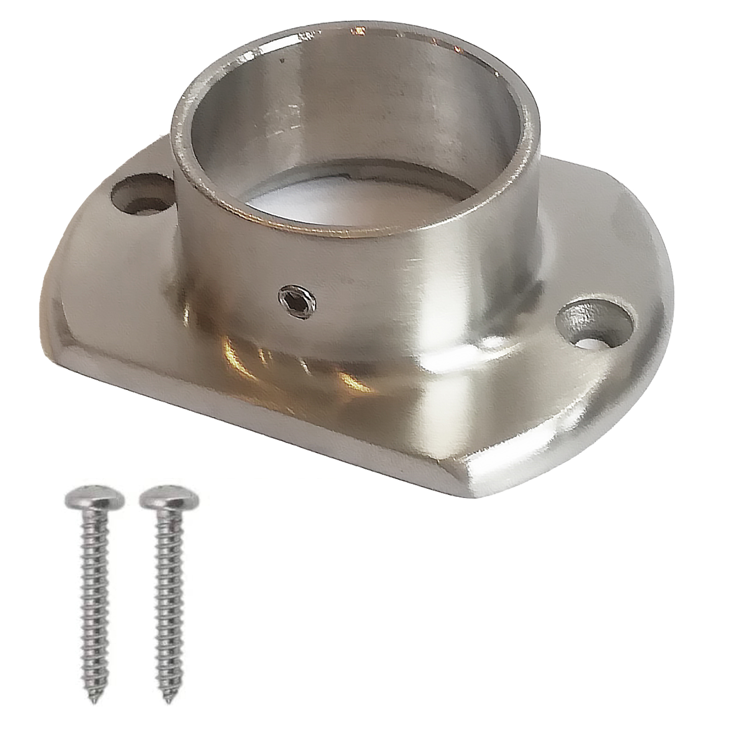 (OB-038S/042S/048S/051S) Stainless Steel 316 Grade Oblong Base Flange ...