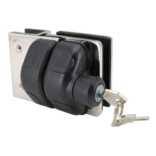Swimming Pool Glass Door Lock-With Key GDL75PB_ For 5/16”(8mm)-11/16 ...