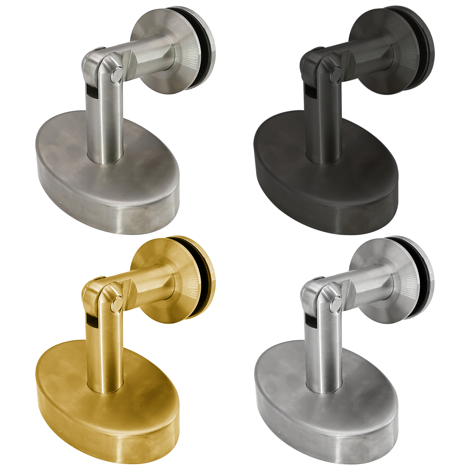 (GC-017_) Stainless Steel 316 Glass Canopy Components – Top Hardware