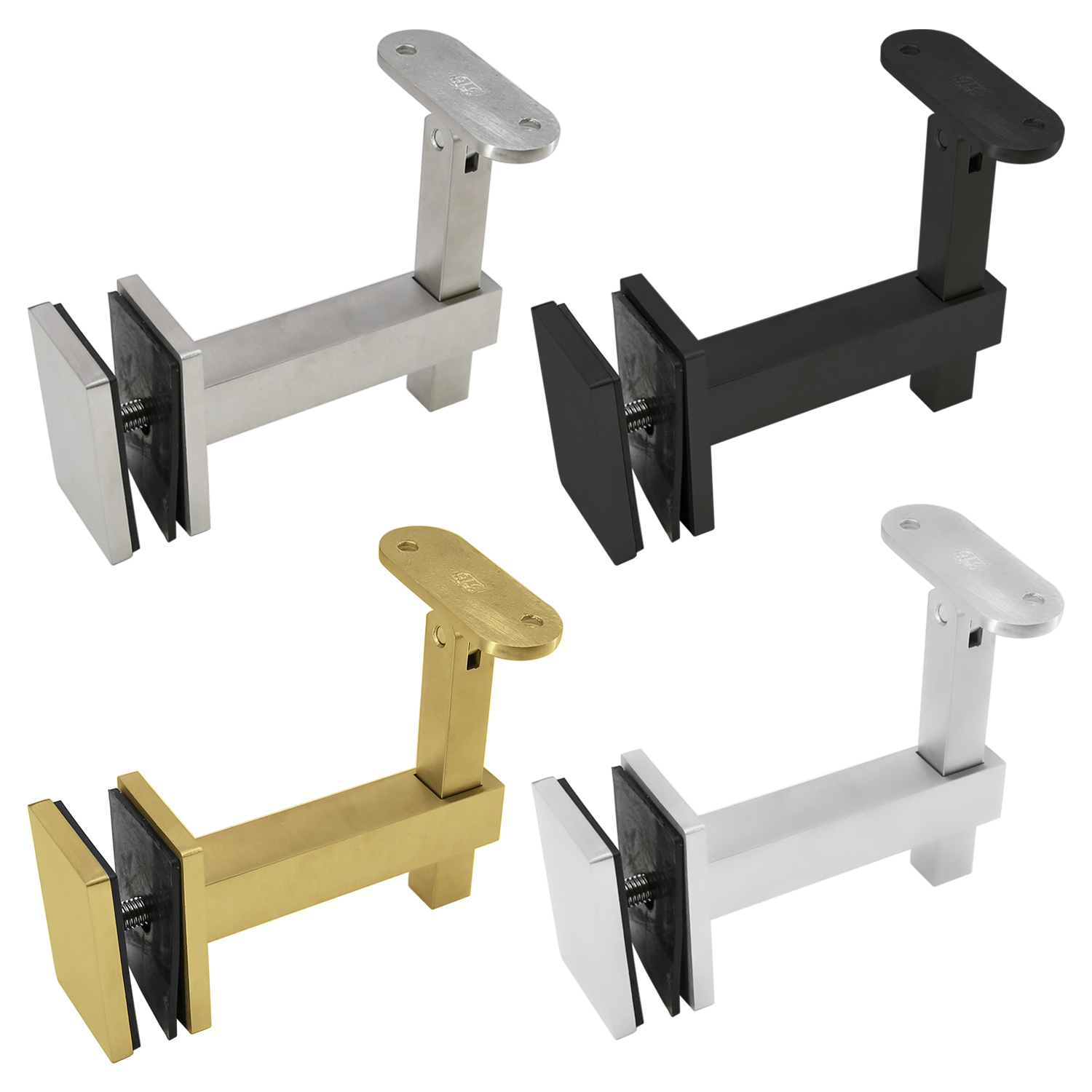 Glass Mount Handrail Bracket – Top Hardware