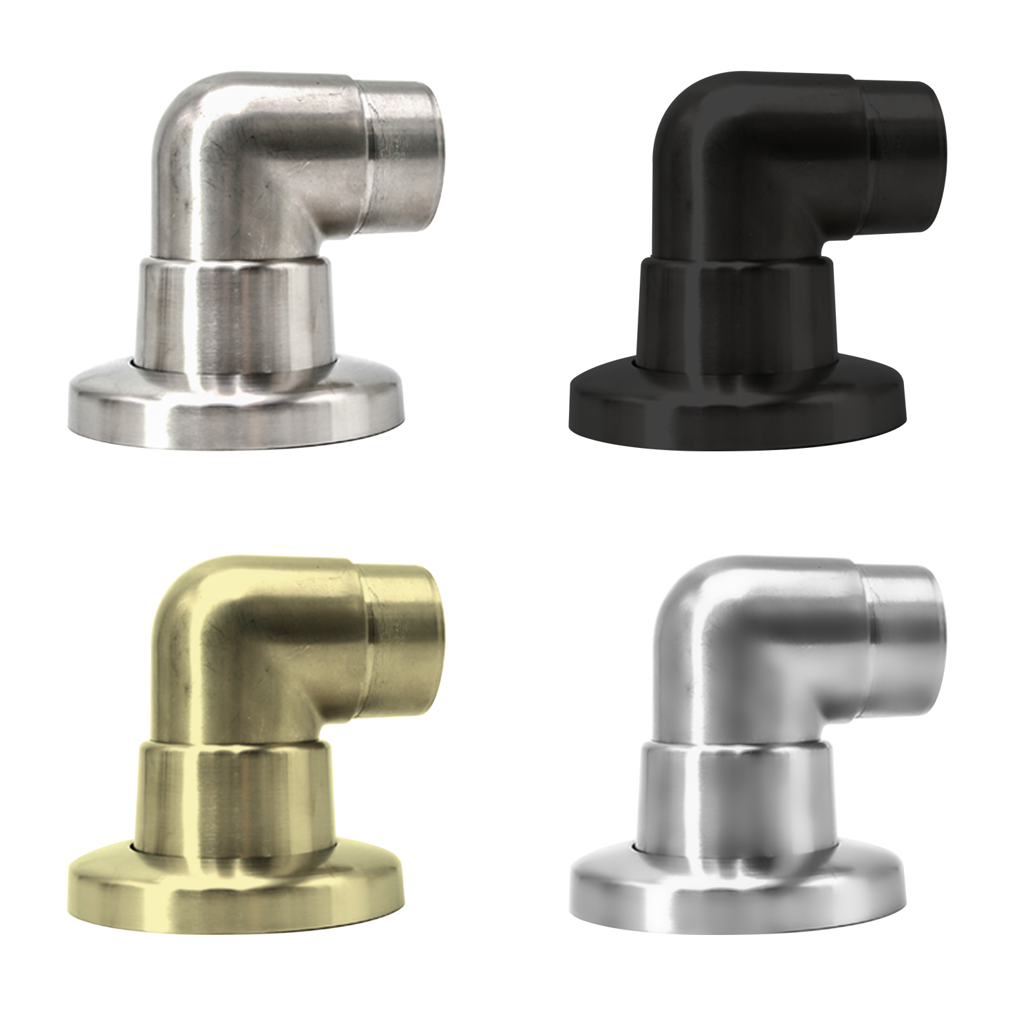 Stainless Steel 90 Degree Base Plate ( BP-R38/50-S90 ) – Top Hardware