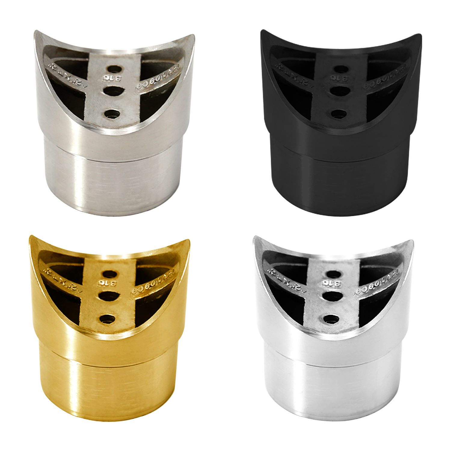 (CP201204/5/6) Stainless Steel Perpendicular Connector ( Flush Fitting ...