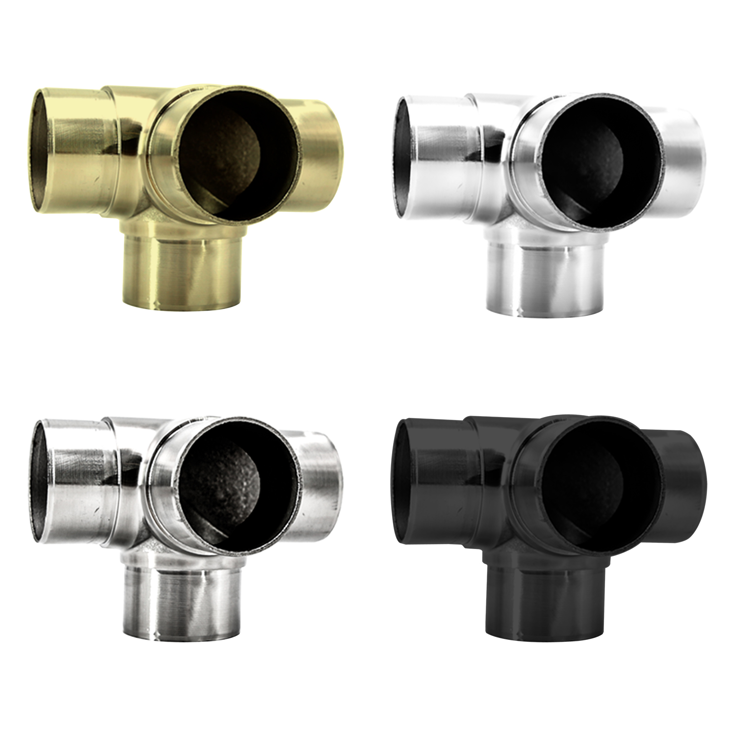 SS316 Stainless Steel Flush Joiner Connector (4-Way TEE) ( FC-R35/50 ...