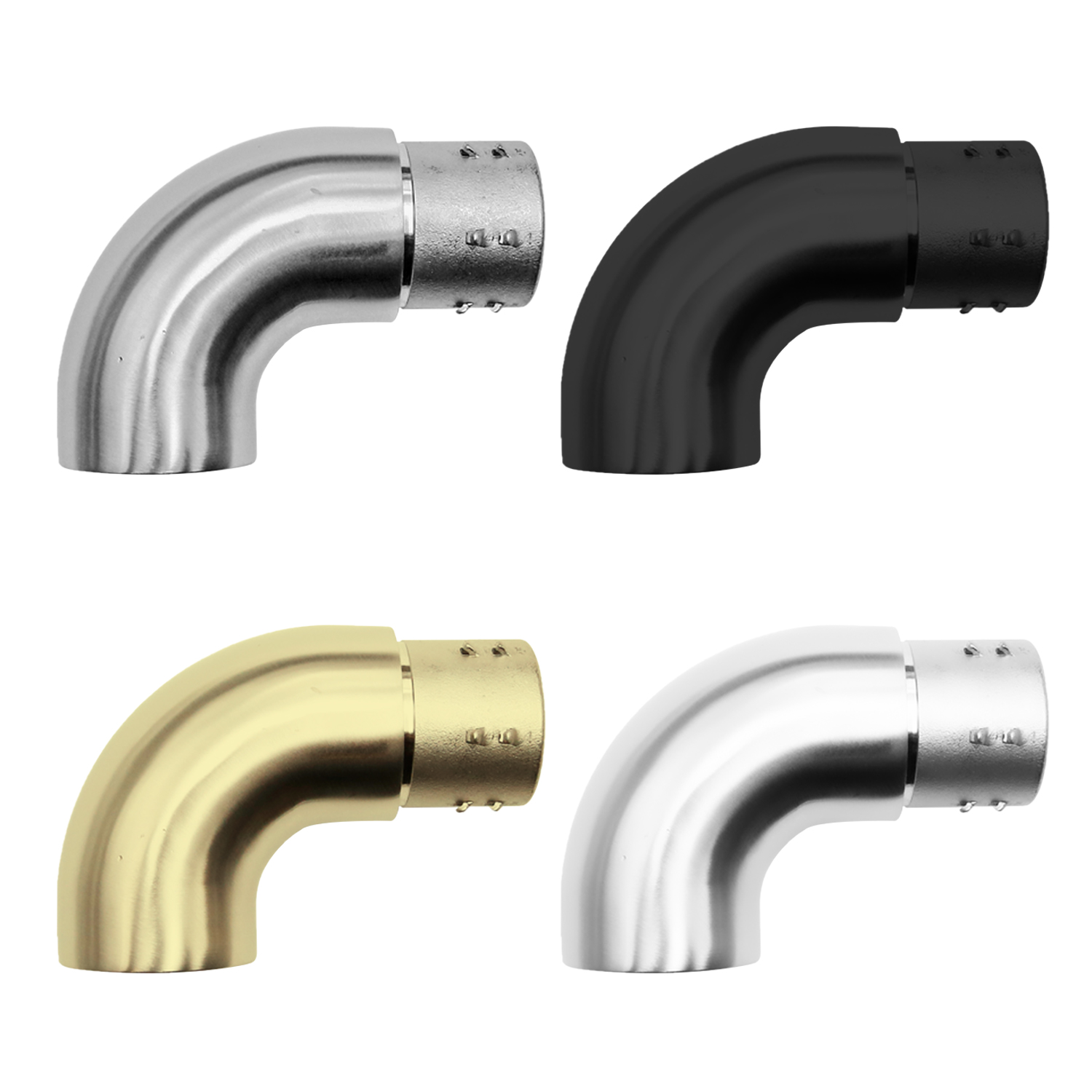 Stainless Steel Handrail End ( 90 Degree ) Elbow ( HEE-R38/50_ ) – Top ...