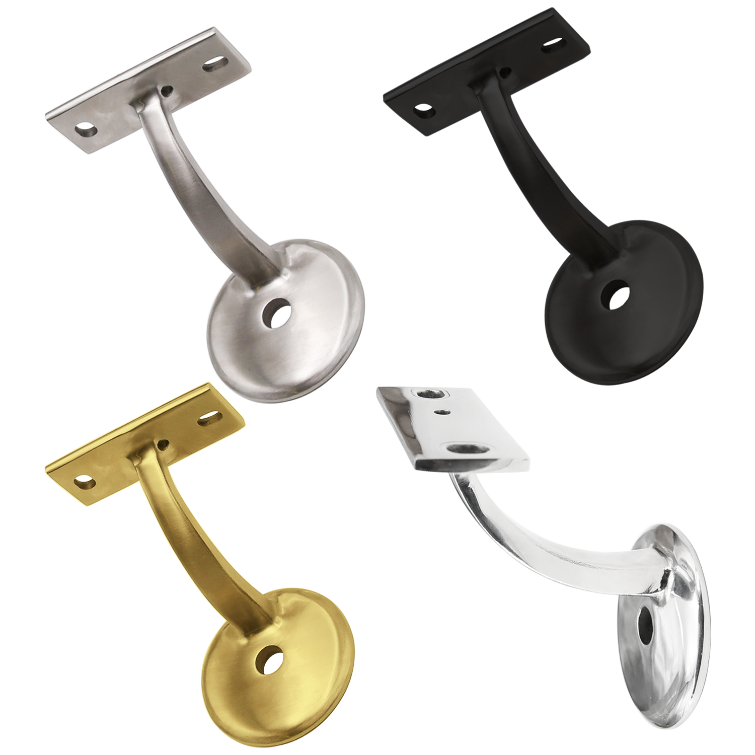 (WB-E06202_ ) Stainless Steel 316 Handrail Bracket For Square & Round ...