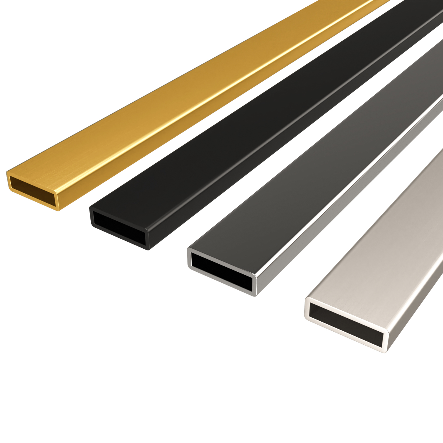 (S3813_) Stainless Steel Rectangular Tubing For Sliding Shower Door ...