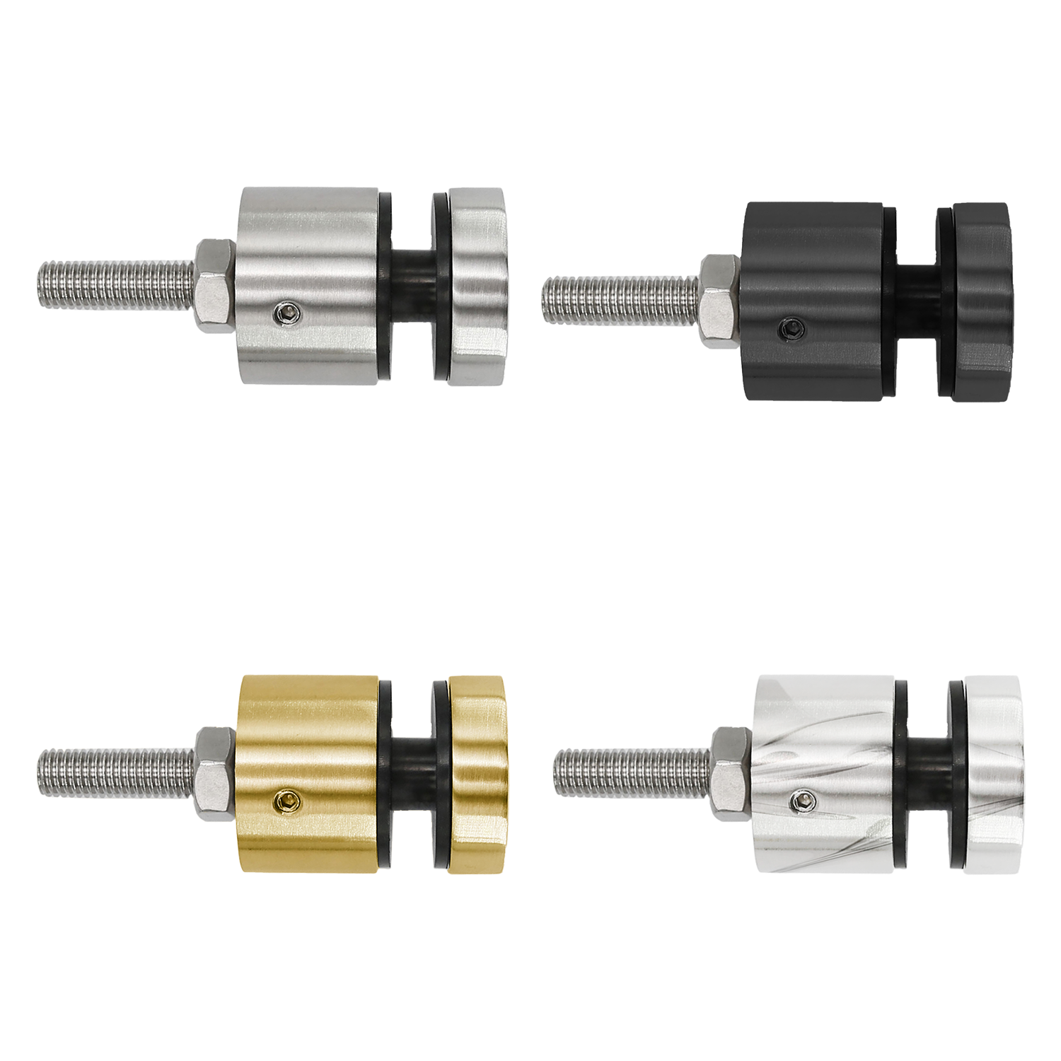 (SO-025RD-TR_) Stainless Steel Standoff-Round – Top Hardware