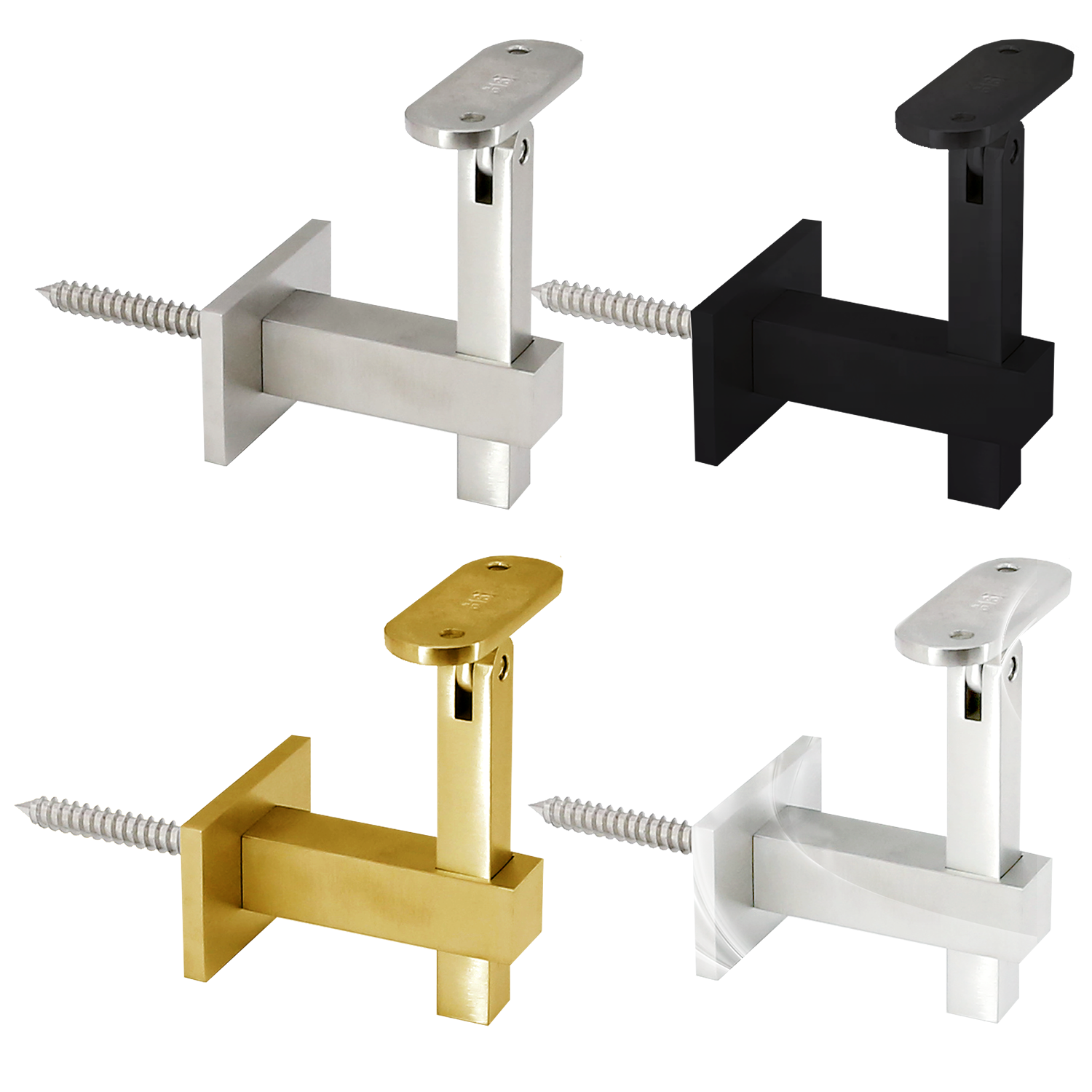 (WB-E010F_) Stainless Steel Wall Mount Adjustable Handrail Bracket For ...