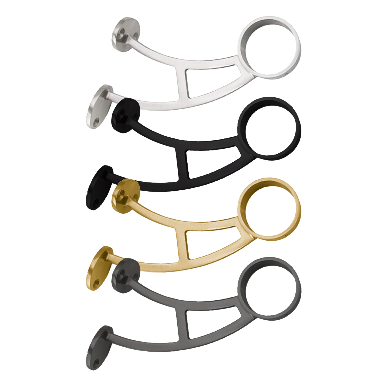 (FRB50-8BC_) Stainless Steel 316 / 304 Grade Bar & Floor Mount ...