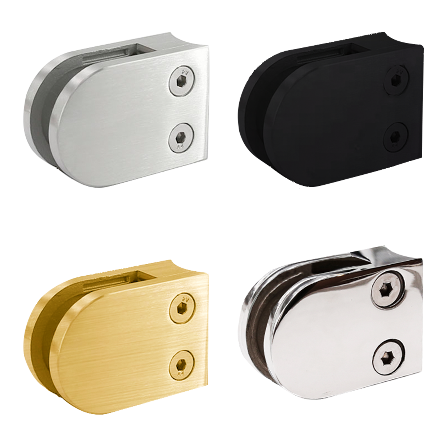 (GC-163-R42_) Stainless Steel 316 Grade Heavy Duty 1-5/8″ Round Back ...