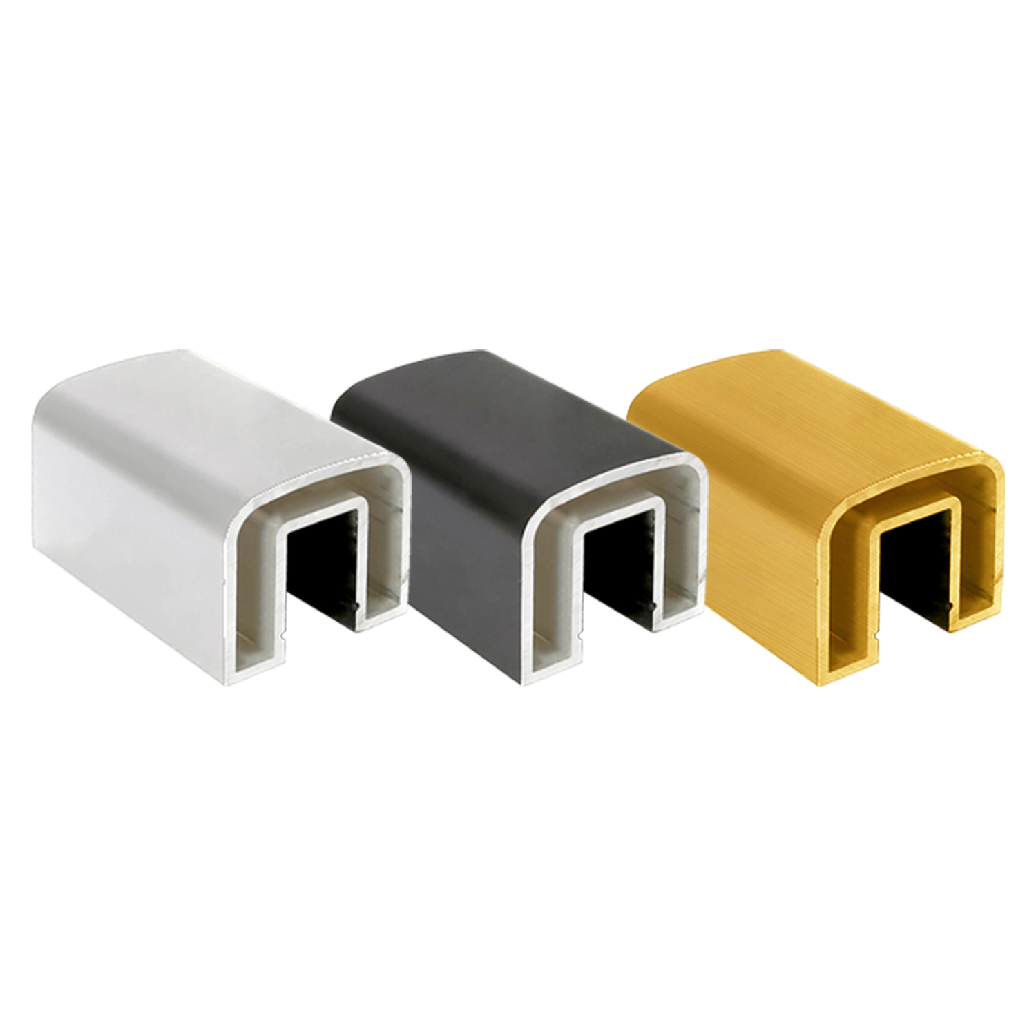 (ALU-SQ1238_) Aluminium Cap Rail-Square – Top Hardware