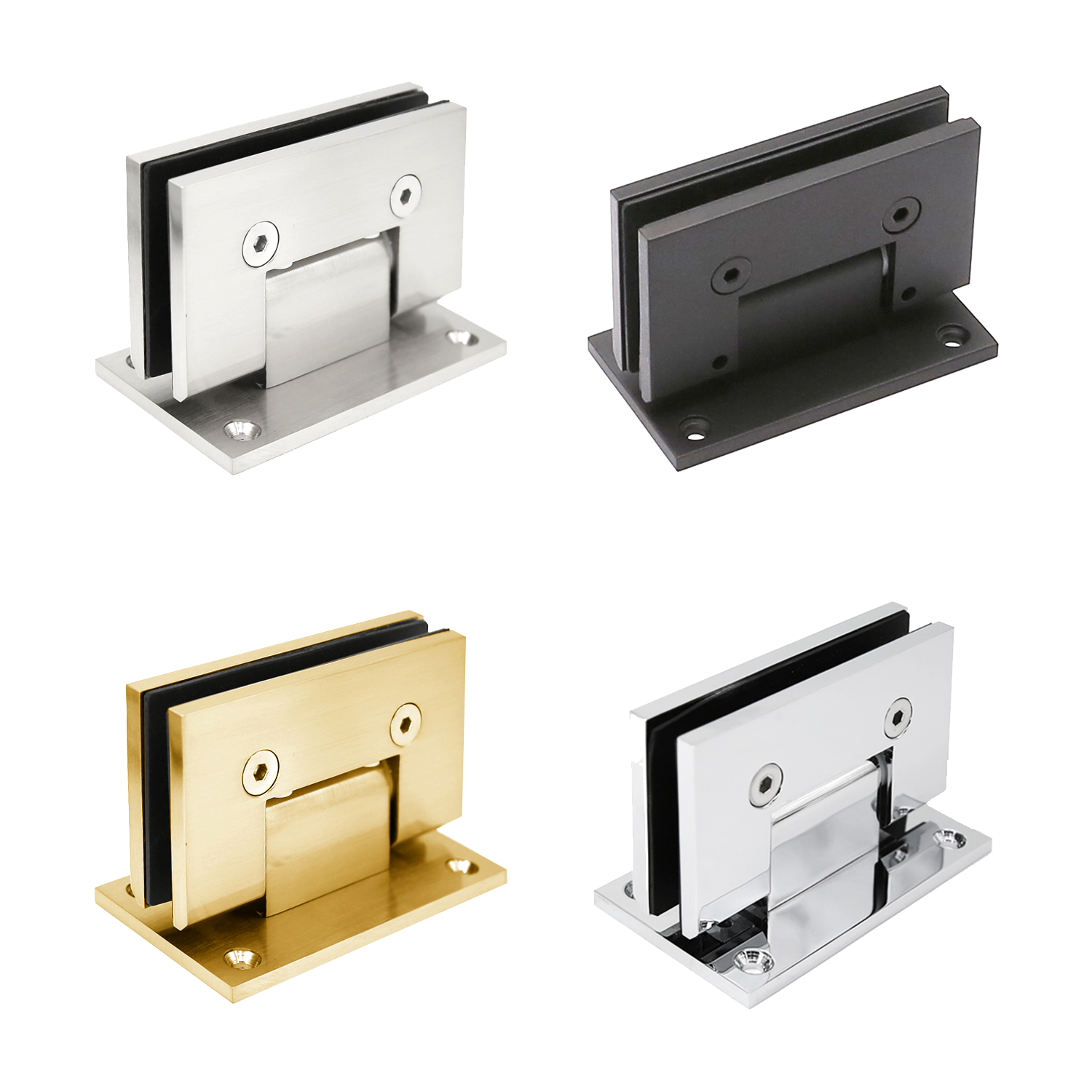 (GAS-304/A504-V_) 90 Degree Vienna Wall Mount Full Back Plate Shower ...