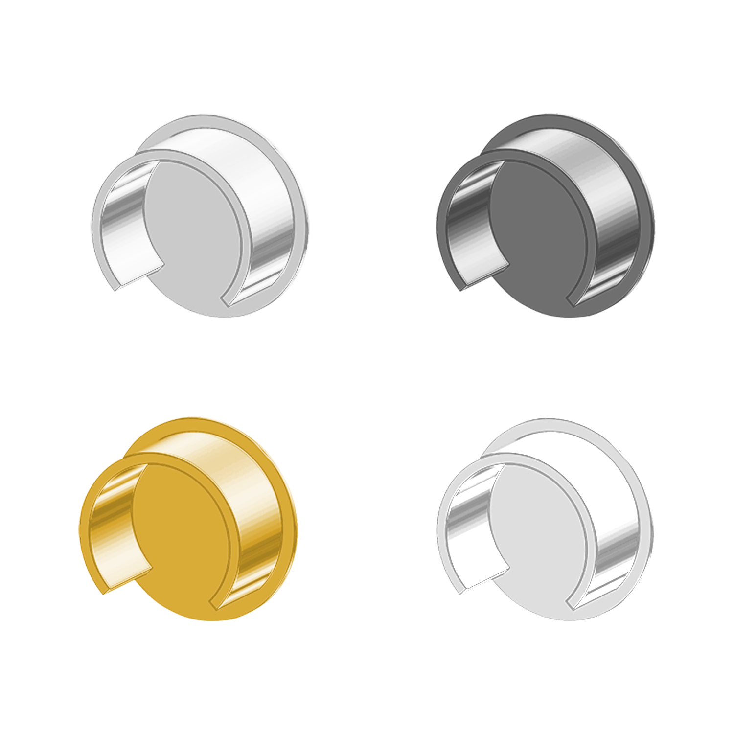 (UEC-RD50F_) Stainless Steel 316 Glass HandRail With U Channel Flat End ...