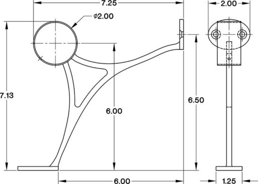 (FT-RL-2OD-S)Stainless Steel Bar Foot Rail Kit (Custom-made) – Satin ...